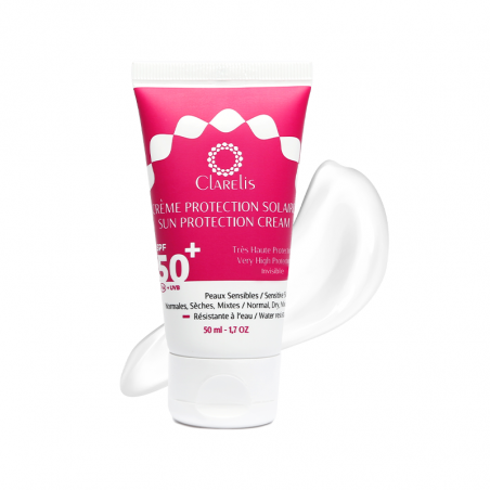 Crème protection solaire SPF 50+ , Invisible
